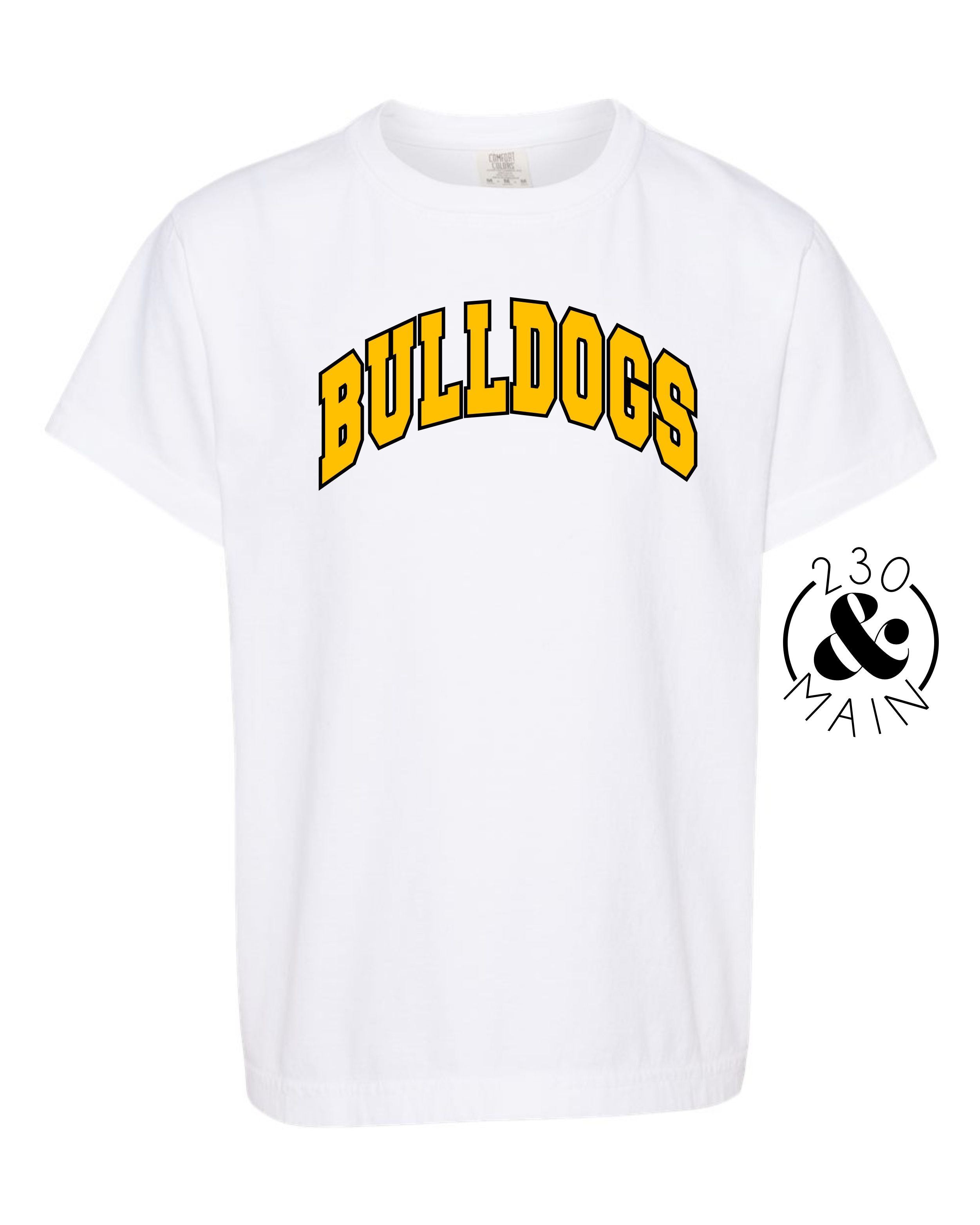 PEM Bulldogs Arch T-Shirt - Multiple Colors – 230 and Main